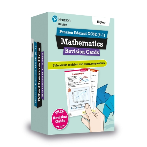 Pearson REVISE Edexcel GCSE Maths (Higher) Revision Cards - for 2026 ...